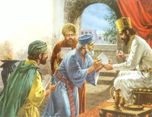 Praying to Darius - Ben Zornes